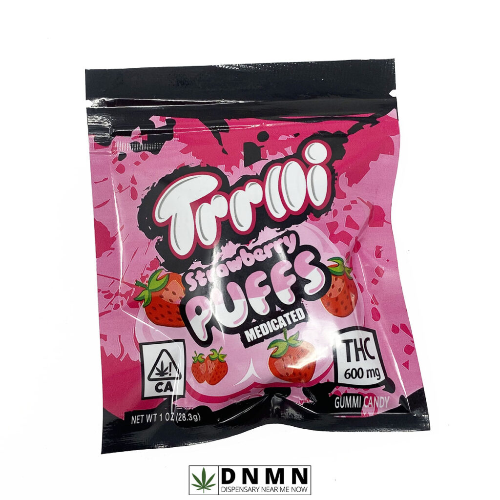 Trolli Strawberry Puffs - 600MG THC - Buy Weed Online | Dispensary Near Me