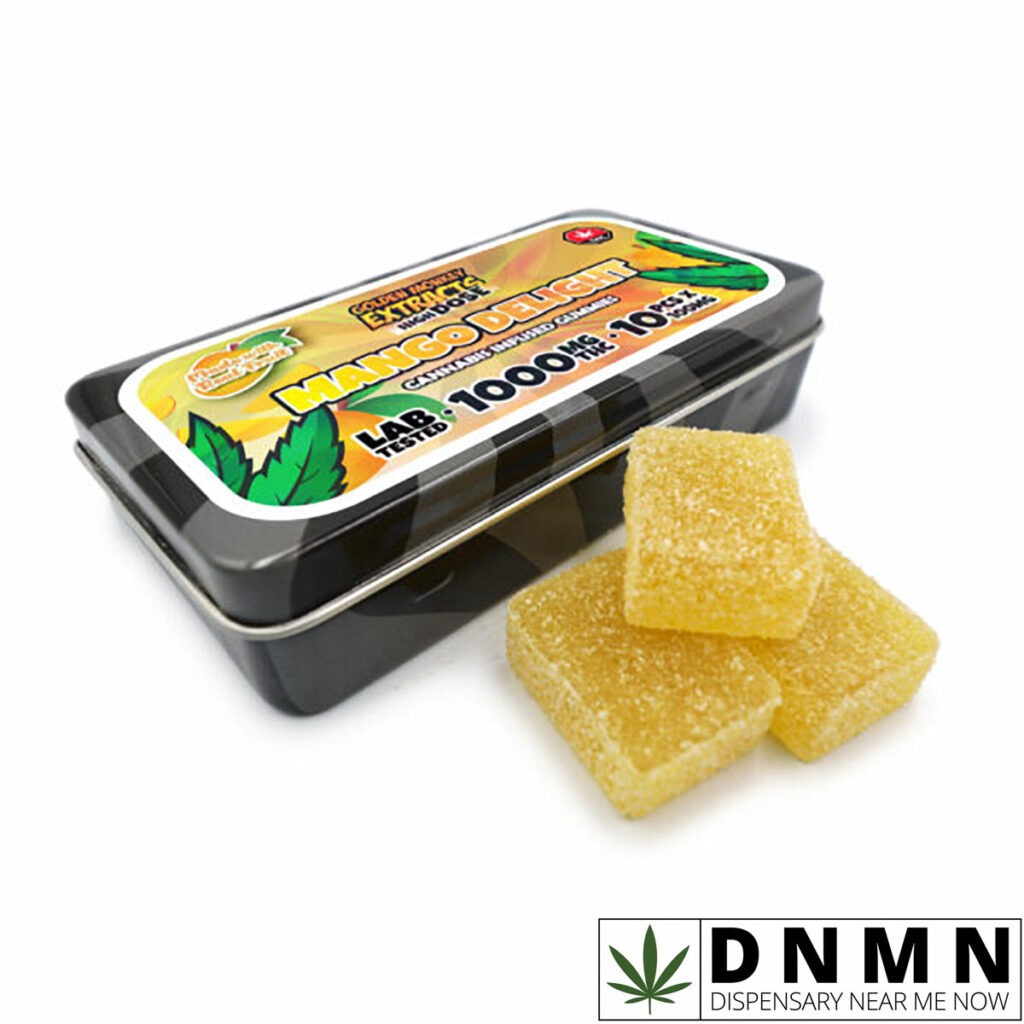 Mango Delight High Dose Gummy - 1000MG THC - Buy Weed Online ...